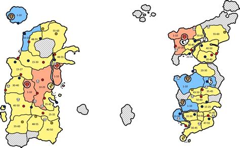 Simple Classic Zone Level Map Seperate Maps For Alliance And Horde