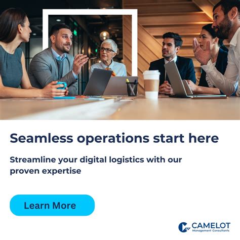Camelot Management Consultants On Linkedin Digital Logistics Camelot