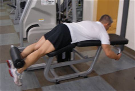 Single Leg Lying Leg Curls Exercise