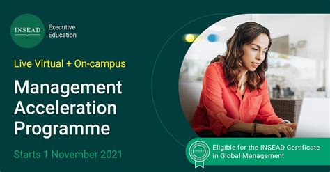Insead Executive Education On Linkedin Management Acceleration Programme Leadgen