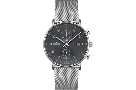 Junghans Form C 041 4877 44 40mm In Stainless Steel Gb