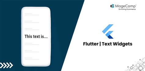 Flutter Text Widgets