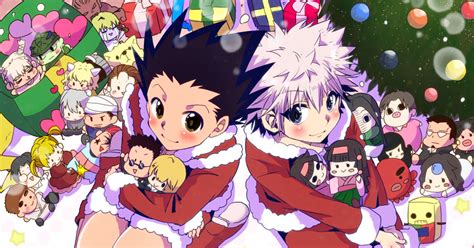 Hunter X Hunter Gonkillua Merry Christmas December 25th 2015 Pixiv