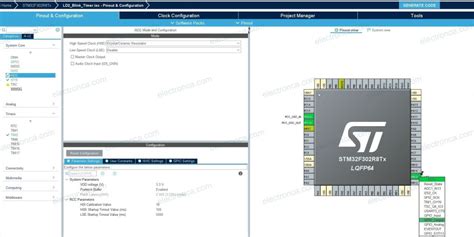 Timers Nucleo Stm32f302r8 Blink Led Examples