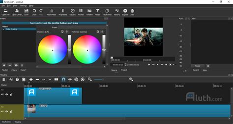 Shotcut Professional Free Video Editing Software Aluth
