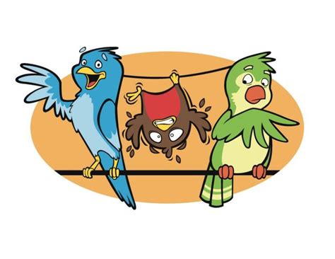 Character And Mascot Design Fuzzy Duck
