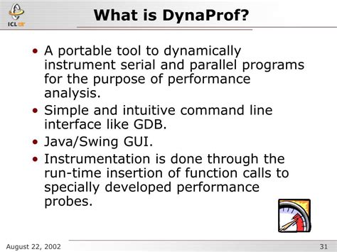 ppt dynaprof and papi a tool for dynamic runtime instrumentation and