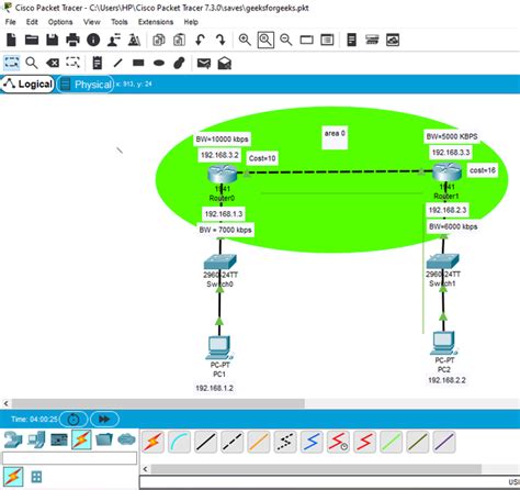 Configuring OSPF Interface Cost In Cisco GeeksforGeeks