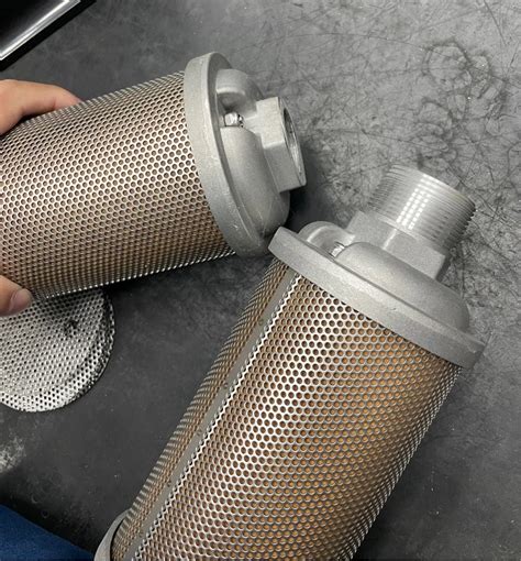 High Performance Filter Silencer Aluminum Steam Exhaust Mufflers