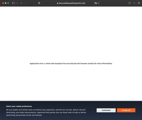 Securityerror The Operation Is Insecure · Issue 9886 · Aws Amplify