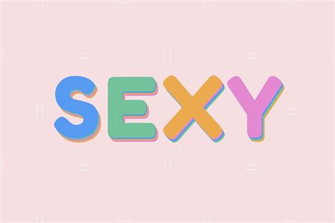 Sexy Word Typography Boldface Font Free Photo Rawpixel