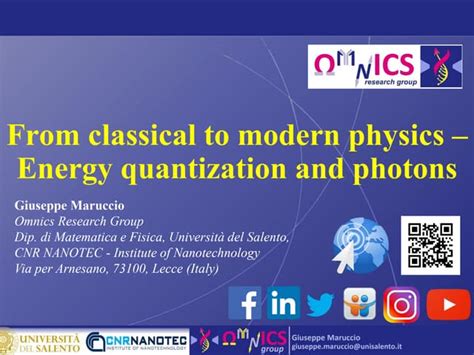 00amodern Physics Structure Of Matter Crisis Energy Quantization And Photons Ppt