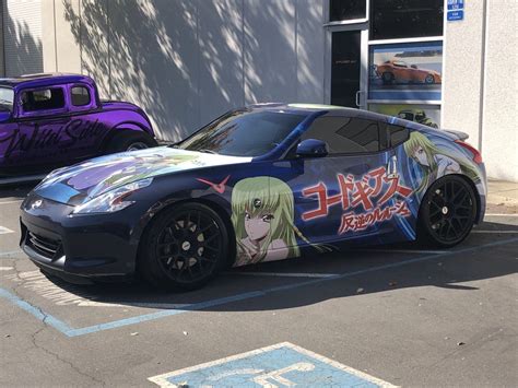 Code Geass C2 Itasha Livery Wrap