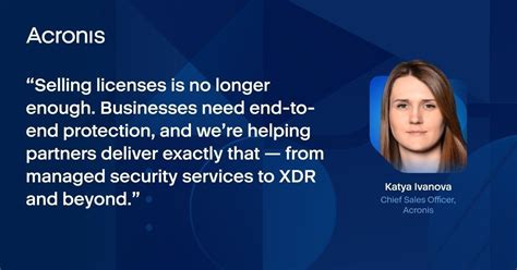 Acronis Leads Malaysias Cybersecurity Growth Marianna Khachaturyan