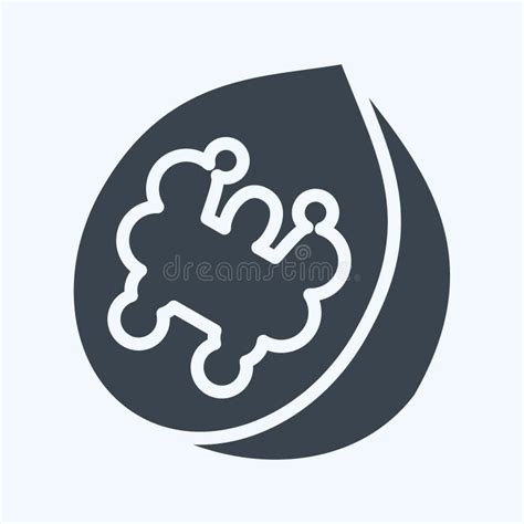 Icon Walnut Suitable For Nuts Symbol Glyph Style Simple Design Editable Design Template