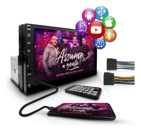 Central Multimídia Universal 12 Din 7 Polegadas Carplay Frete Grátis