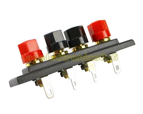 New Speaker Amplifier Chassis Terminal Output Four Position Terminal Soundbox 5 92 Picclick Au