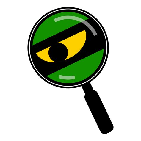 The Watcher With Magnifying Glass 20522679 Png