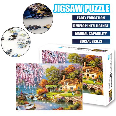 1000 Stuks Mini Legpuzzels Papier Puzzels Speelgoe Vicedeal