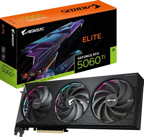 Gigabyte Aorus Geforce Rtx 5060 Ti Elite 16g Grafikkort Elkjøp Elkjøp