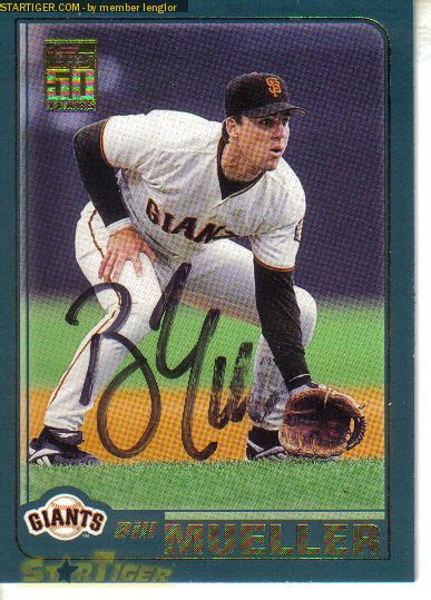 Bill Mueller Autograph Collection Entry At Startiger