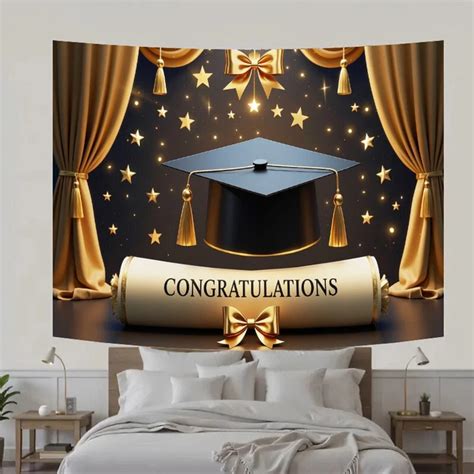 7x5ft 5x3ft Class Of 2025 Graduation Ceremony Backdrop Photo Booths