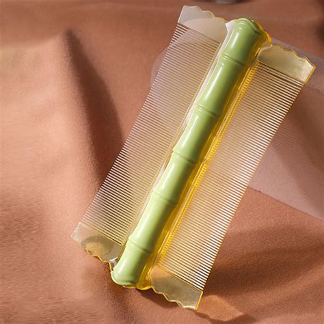 Double Sided Head Lice Comb Detachable Narrow Fine Tooth Head Lice Flea Removal Hair Comb