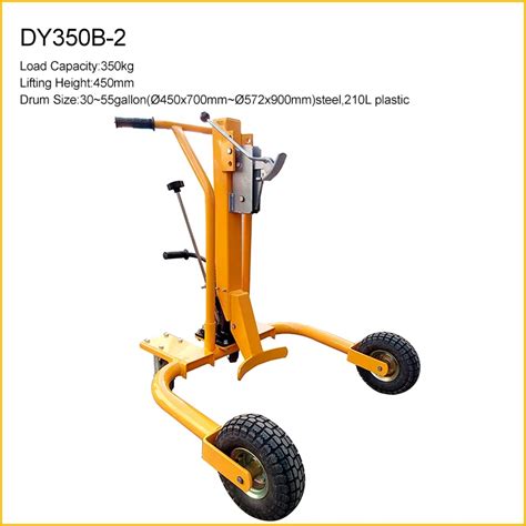 Sinolift Dy350b 2 Portable Drum Handling Trolley Manual Oil Drum Lifter