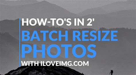 How To Batch Resize Images