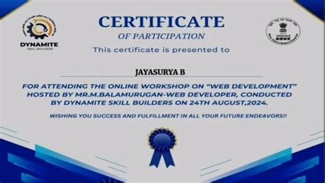 jayasurya b on linkedin hello everyone i am happy to share that i have attended the online…
