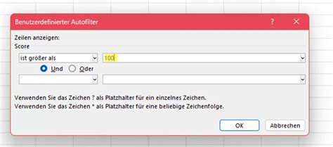 Excel Filtern Excel Hilfe Ch