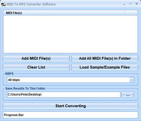 MIDI To MP3 Converter Software