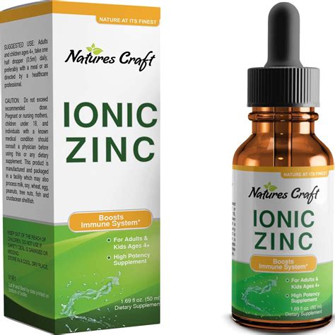 Liquid Zinc Sulfate Immunity Booster Pure Zinc Supplement