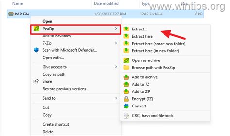 How To Open RAR Files On Windows WinTips Org