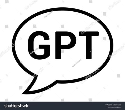 Ai Chat Bubble Chatbot Gpt Line Stock Vector Royalty Free 2250949203