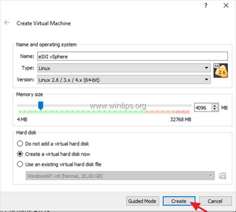 How To Install VMware ESXi On VirtualBox WinTips Org