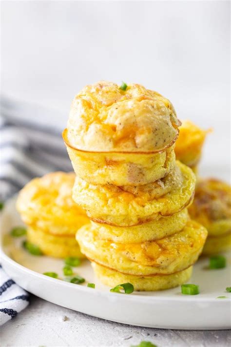 Ham And Cheddar Cheese Breakfast Egg Muffins Recipe Breakfast Egg Muffin Recipe Breakfast