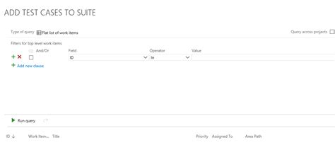 Tfs Query To Get All Test Cases In A Static Test Suite Stack Overflow