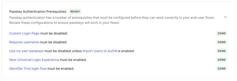 Configure Passkey Policy