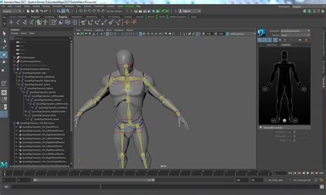 human ik skeleton tab autodesk community
