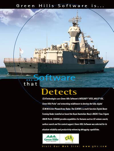 Cea Technologies Royal Australian Navy Integrity Rtos Multi Ide