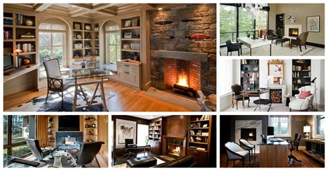 Warm Home Office Ideas