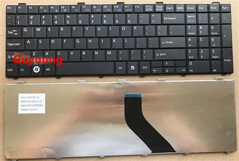 Us Laptop Keyboard For Fujitsu A530 Ah530 A531 Ah5 Grandado