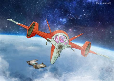 Spaceship Interceptor Class By Sharknob On Deviantart