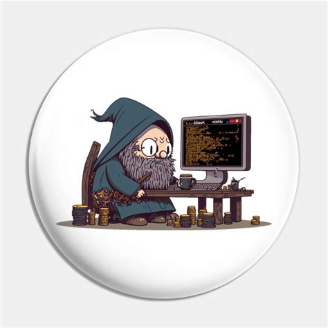 code wizard show off your coding skills in style coding pin teepublic