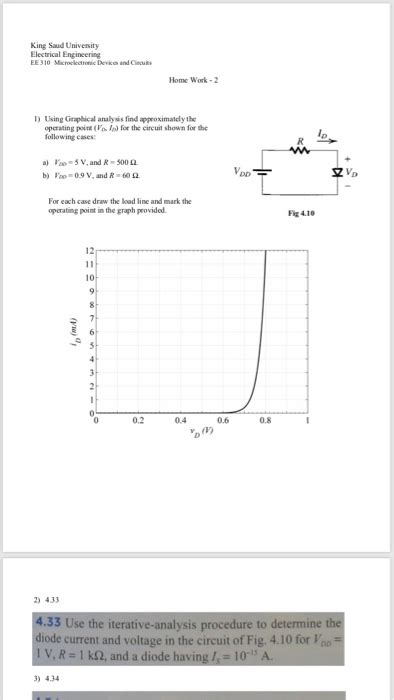 Solved 2 433 433 Use The Iterative Analysis Procedure To