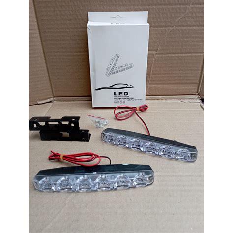Jual Lampu Led Drl Mobil Universal Led Mata Titik Putih Lampu Led Drl Titik Putih Buat