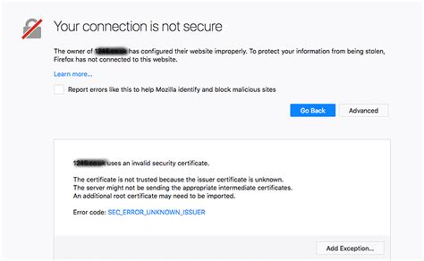 cloudflare sec error unknown issuer how to fix it