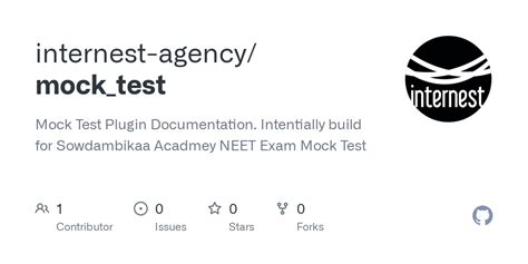 Github Internest Agencymocktest Mock Test Plugin Documentation