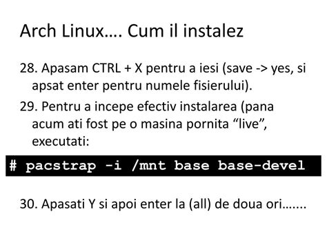 Ppt Arch L Inux Powerpoint Presentation Free Download Id 2245872